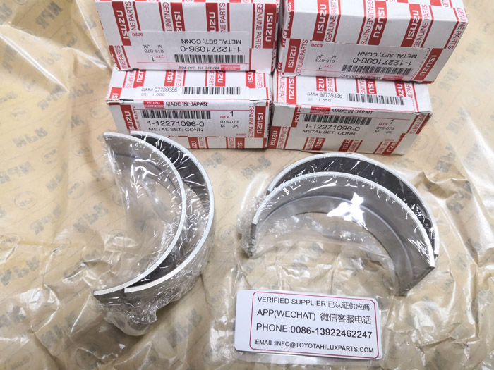 1-12271096-0,Isuzu 6WG1 Conrod Metal Set,1122710960
